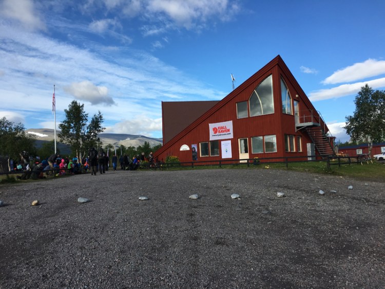 At the start in Nikkaluokta – Alive and Trekking
